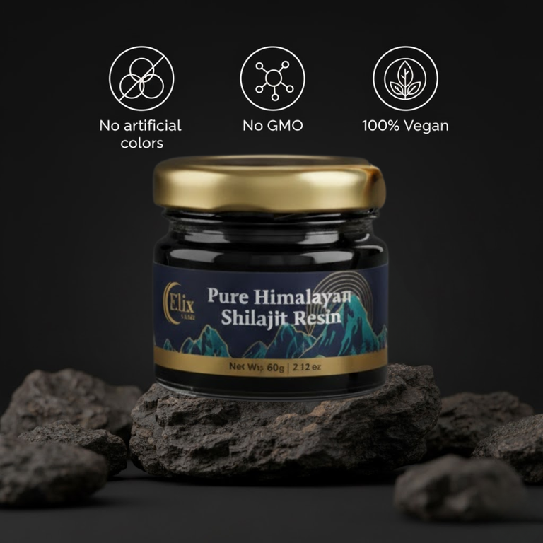 ElixLabs Pure Himalayan Shilajit Resin | Maximize Energy, Vitality ...